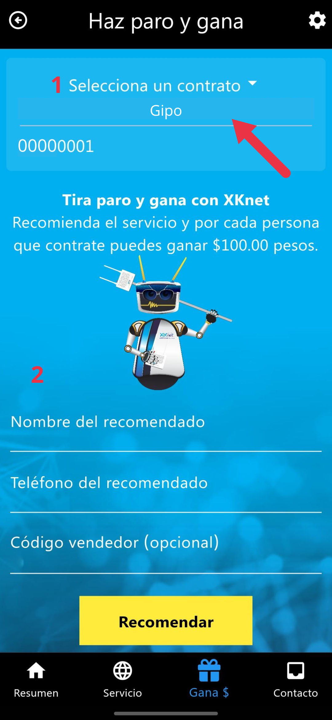 ¿Cómo recomiendo el servicio? – XKNet
